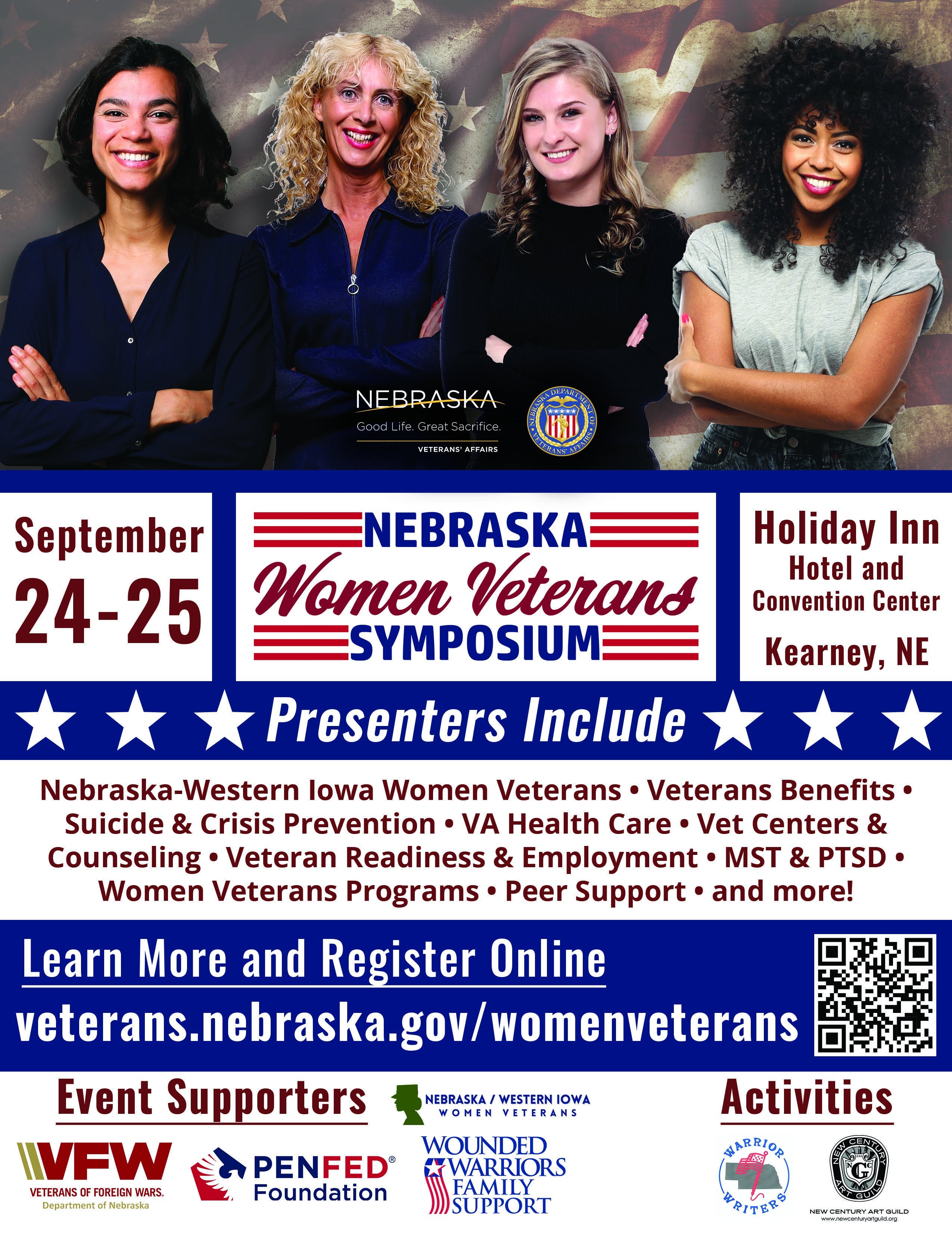 NDVA Hosting Women Veterans Symposium Sep 24-25 in Kearney | Nebraska